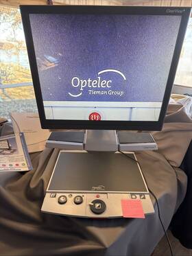 OPTELEC 17CRTCOS Clearview Vision Reading Magnifier Monitor